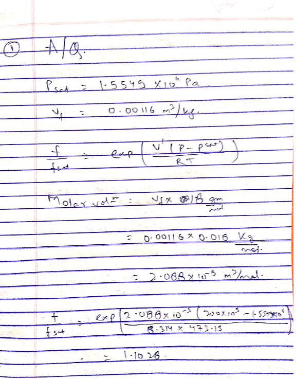 Solved: Problem 1. From data in the steam tables (Appendix E: Table E.1 ... Solved: Problem 1. From data in the steam tables (Appendix E: Table E.1 ...