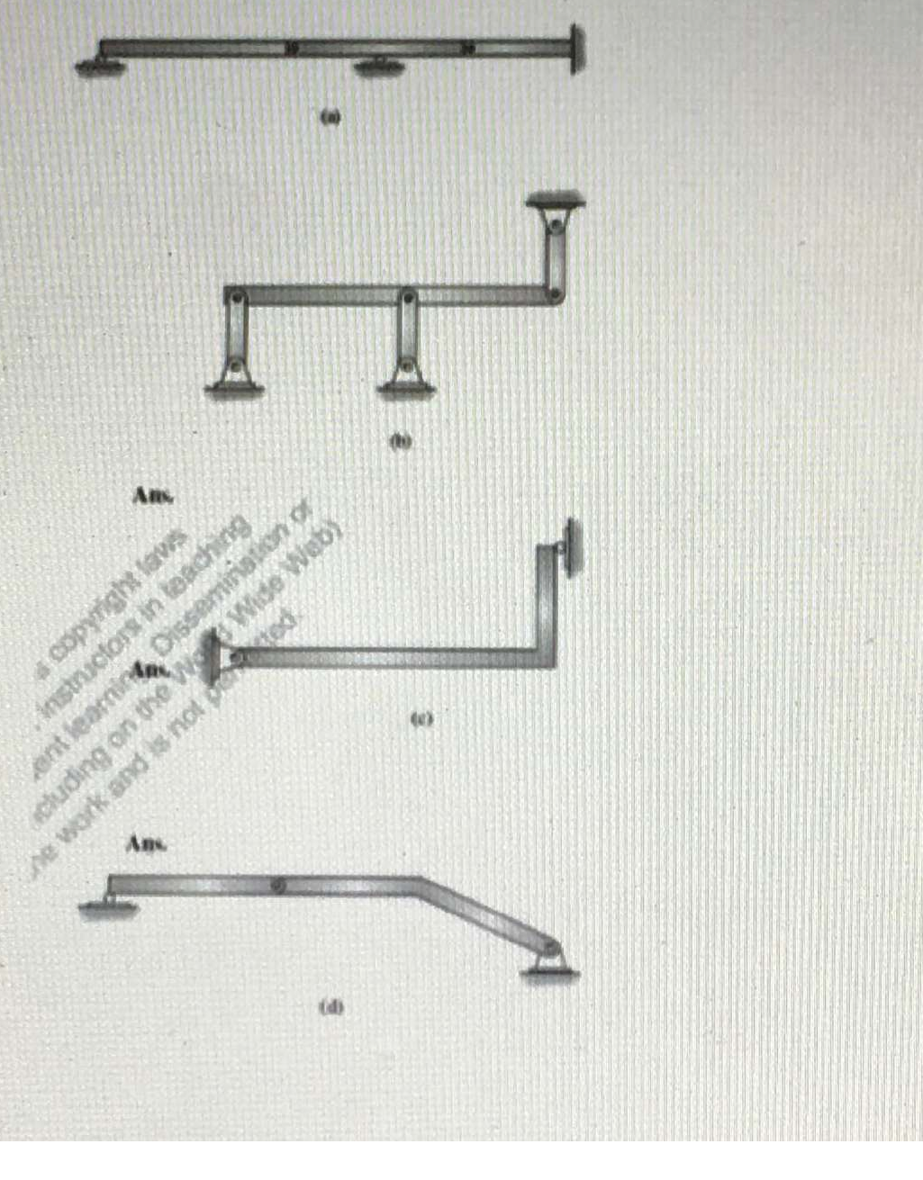 Solved: 2-17. Classify each of the structures as statically determinate, sta - TutorBin