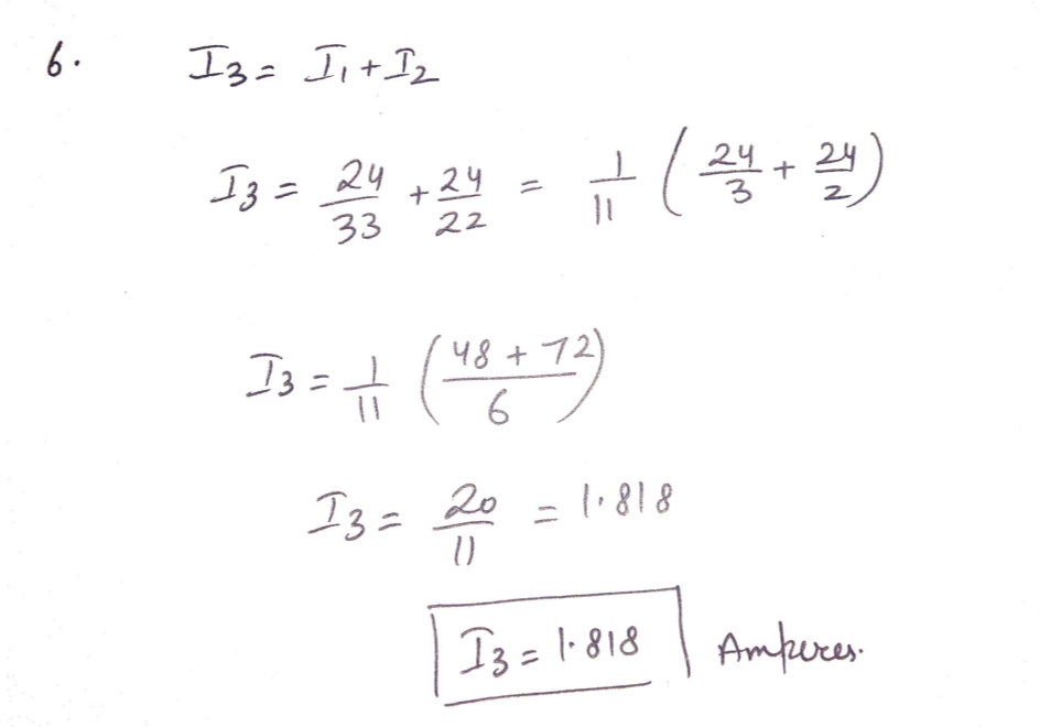 Solved: QUESTION 6 From the circuit shown above in question 4 ... Solved: QUESTION 6 From the circuit shown above in question 4 ...