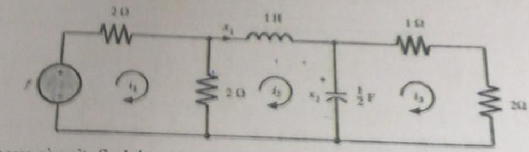 Solved: Problem 1: Consider the following RLC circuit. For the above circuit, - TutorBin
