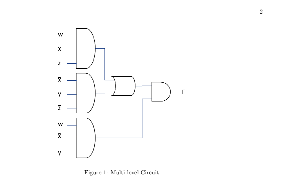 Solved: 6. Consider the following multi-level combinational logic ... Solved: 6. Consider the following multi-level combinational logic ...