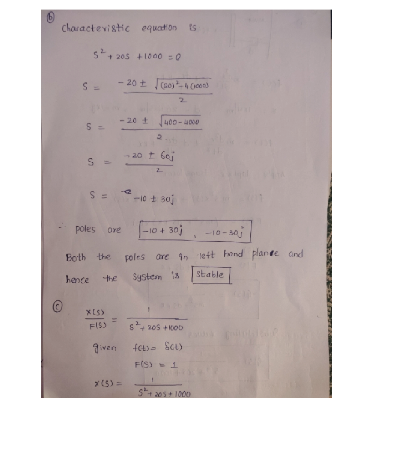 Solved: For the approximate magnitude Bode plot shown in Figure Q5 below, fin - TutorBin