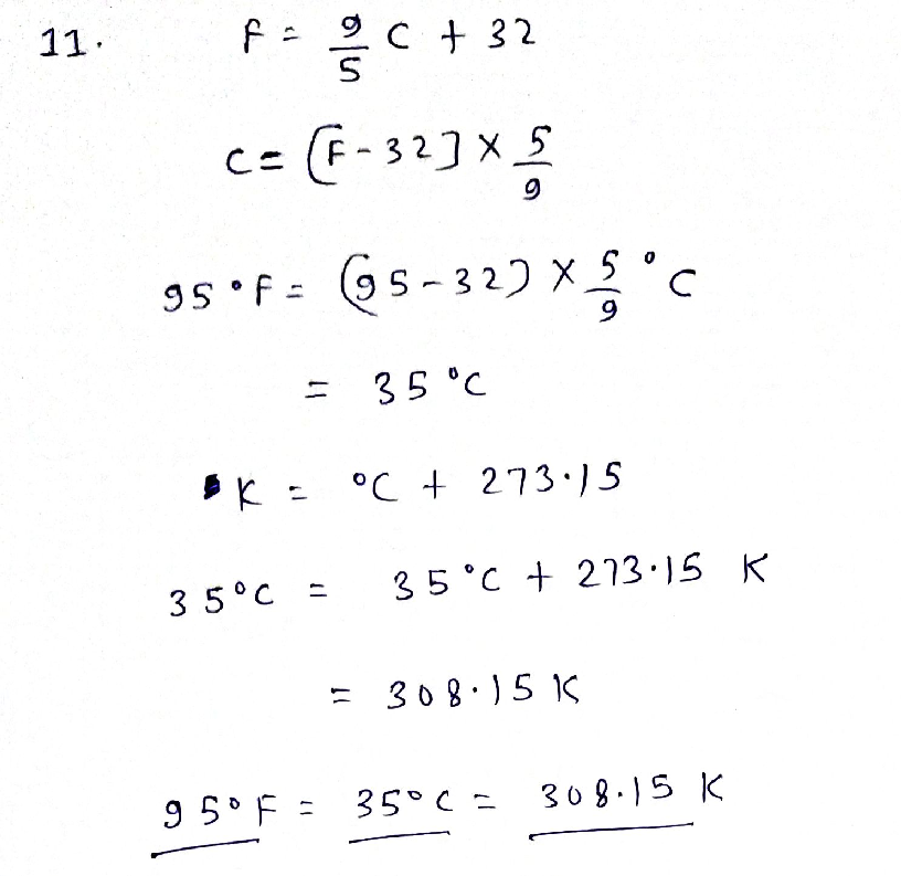 Solved 11 Temperature Convert 95 F To C And K TutorBin solved-11-temperature-convert-95-f-to-c-and-k-tutorbin