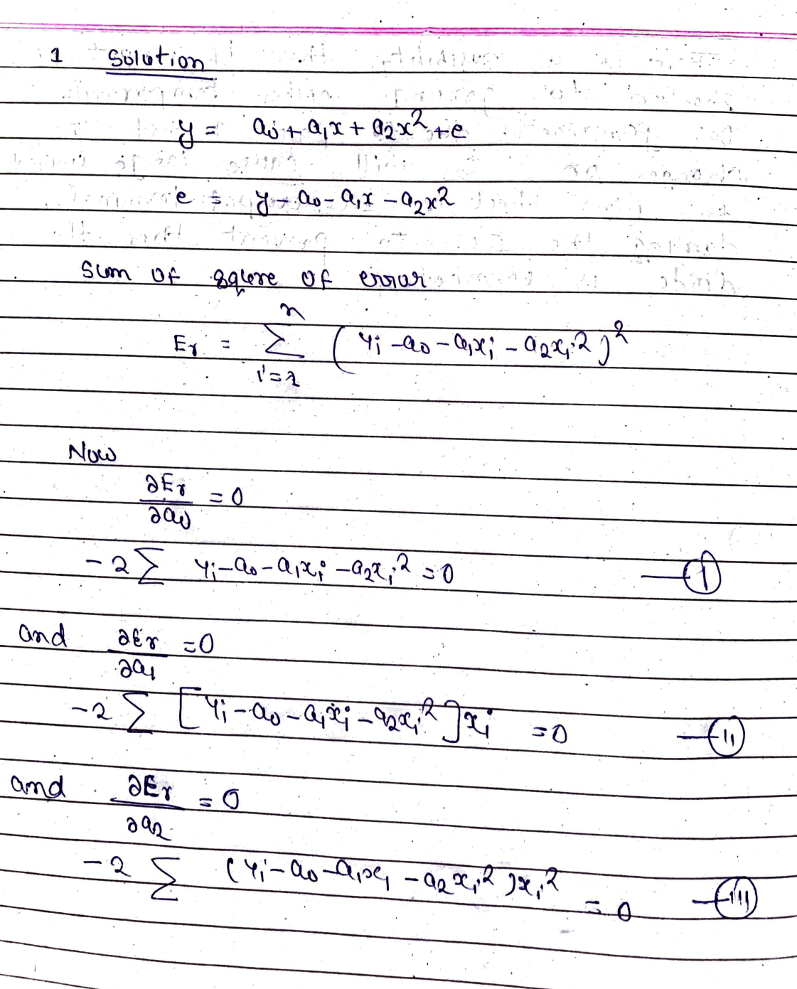 Solved Problem 1 Derive The Equation in Matrix Form For The Least solved-problem-1-derive-the-equation-in-matrix-form-for-the-least