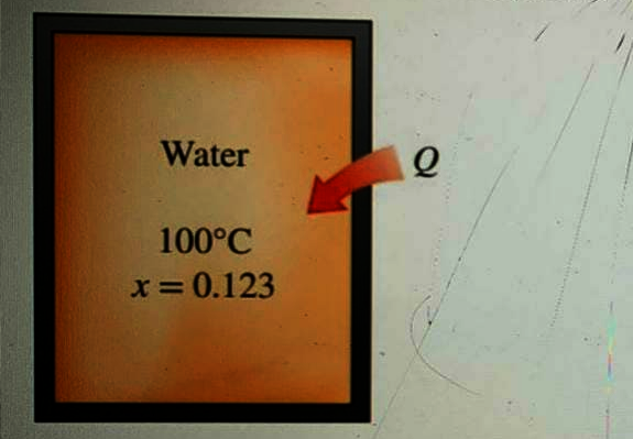 Solved A Rigid 10 L Vessel Initially Contains A Mixture Of Liquid