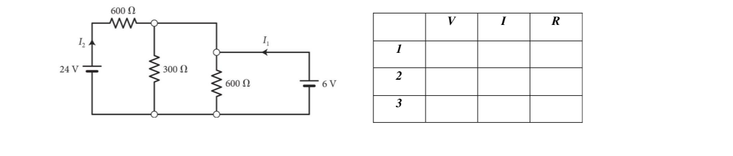 Solved 3 In The Given Circuit Calculate Current Through And Voltage Drop A Tutorbin 1820